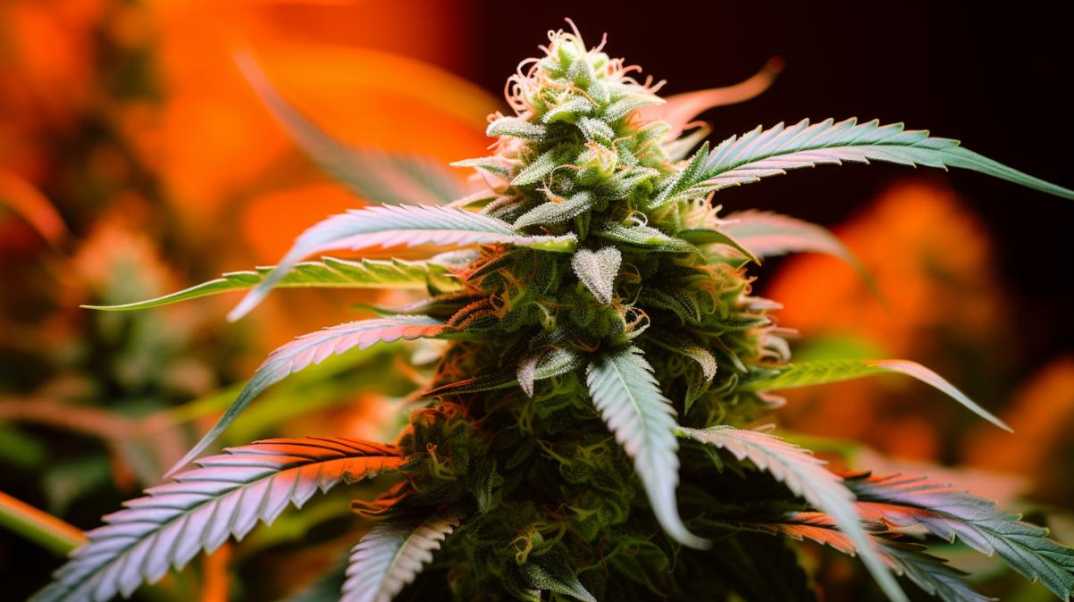 Orange Weed Plant